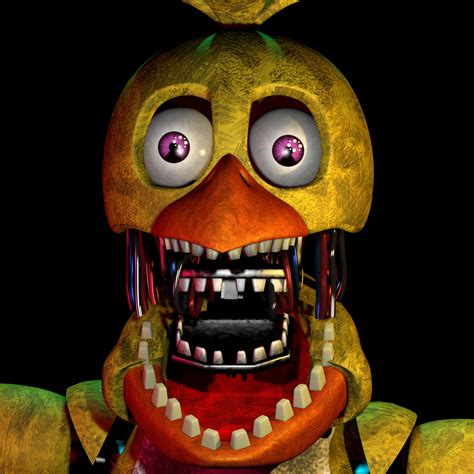 C4d Fnaf Withered Chica By Goldenvago64 On Deviantart