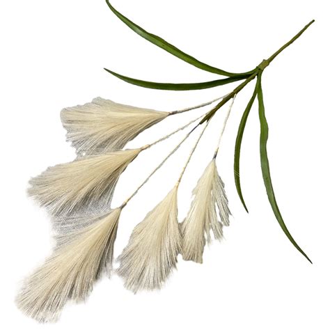 Lohuatrd Pampas Grass Artificial Flowers Bohemian Style Realistic Non