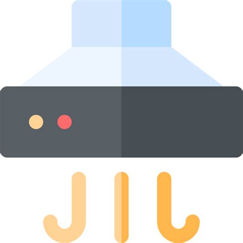 Smoke Extraction Basic Rounded Flat Icon