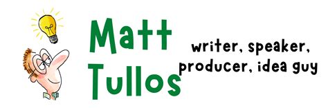 Your Great Name Matt Tullos Writer