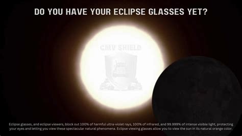 Shadybutsafe Get Your Eclipse Glasses Ready For The Solar Eclipse