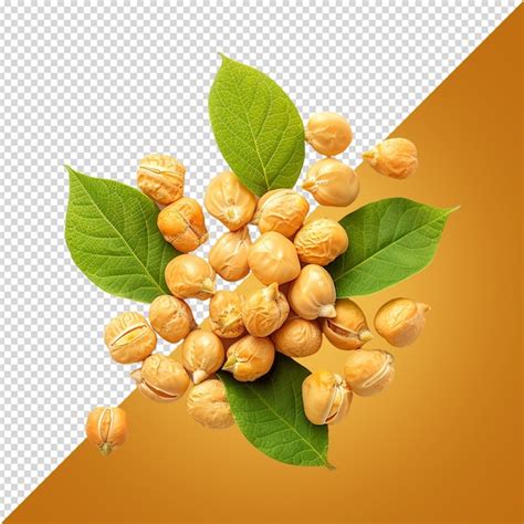 Premium Psd Chick Peas On Isolate Transparency Background Png