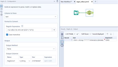 Résolu Extraire Une Partie Dune Chaîne De Caractère Alteryx Community