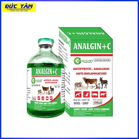 Anagin C 100ml Thú Y Đức Tâm