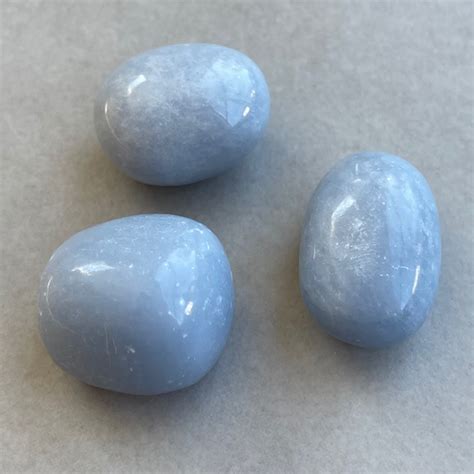 Angelite Tumbled The Crystal People