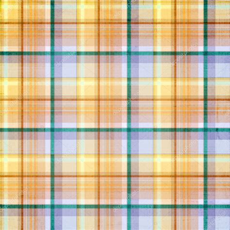 Blue And Green Plaid Background