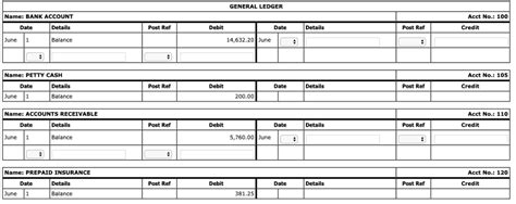 Record The Chart Of Account Reference Number