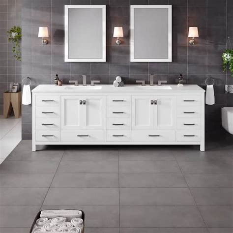 96 Inch Vanities Bathroom Vanities The Home Depot