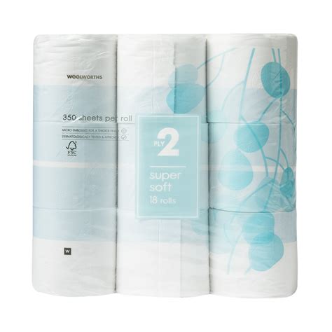 Bulk Super Soft 2 Ply Toilet Paper 18 Pk Za