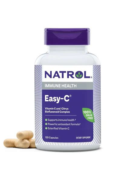 Natrol Easy C Витамин С 500 мг 60 штук купить на Ozon по низкой цене