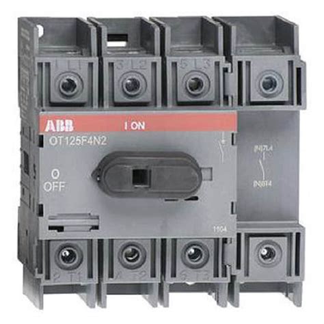 Abb Ot63f4n2 4p Switch Disconnector By Uk Abb Disconnect Safety