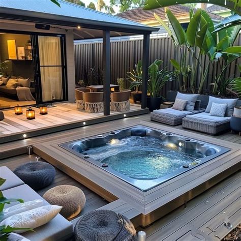 Pinterest Hot Tub Backyard Hot Tub Patio Hot Tub Garden