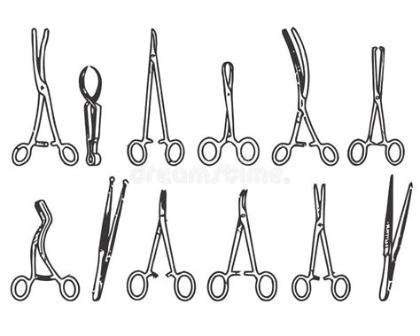 Surgical Instruments Coloring Pages 2025