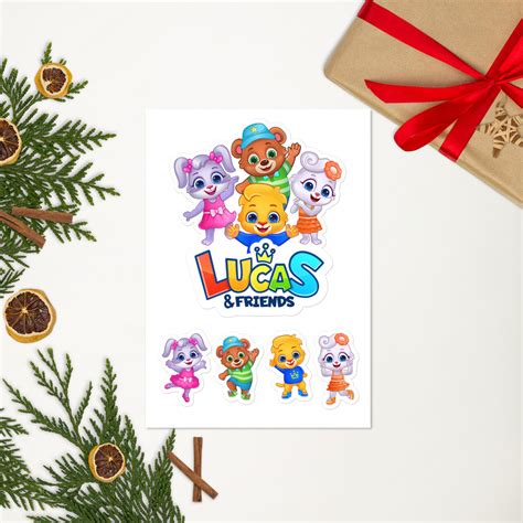 Ruby Sticker Sheet Lucas And Friends Lucas And Friends By Rv Appstudios