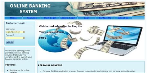 Online Banking System Php Project