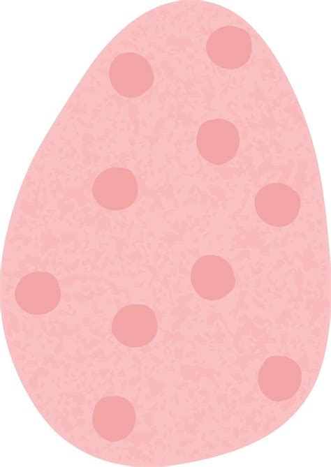 Dotted Easter Egg With Grainy Texture 69512433 Vector Art At Vecteezy