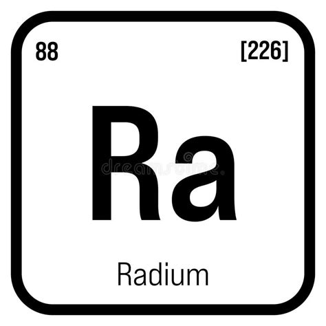 Radium Periodic Stock Illustrations 375 Radium Periodic Stock