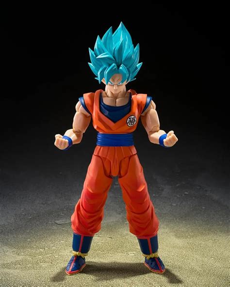 Tamashii Nations Sh Figuarts Goku Blue Super Saiyan God Figure