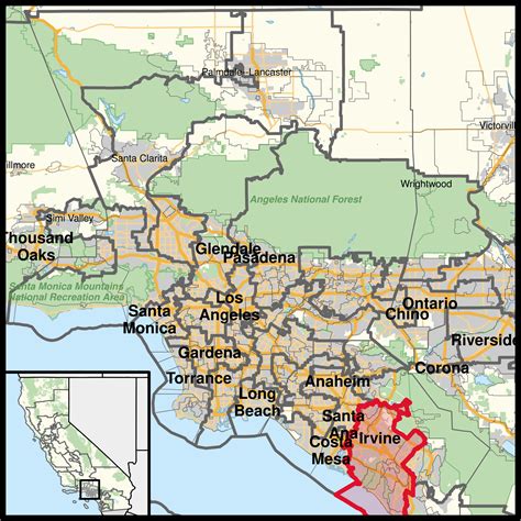 Filecalifornias 47th Congressional District Since 2027svg