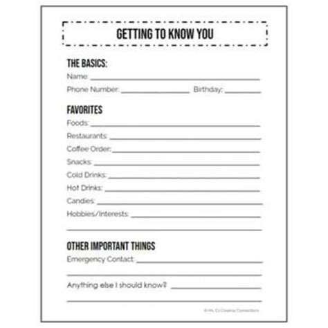 Getting To Know You Staff Survey Team Building Editable Tpt