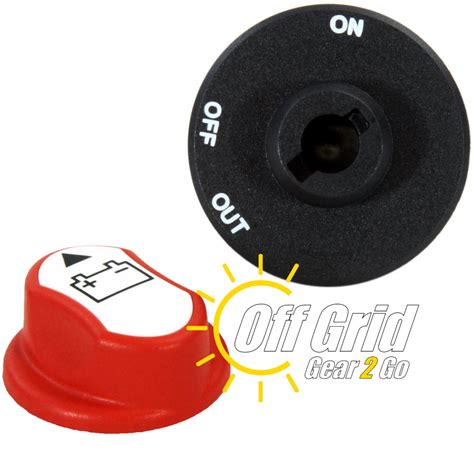 Panelhdsw K Heavy Duty 100a Panel Mount On Off Battery Switch With Rem