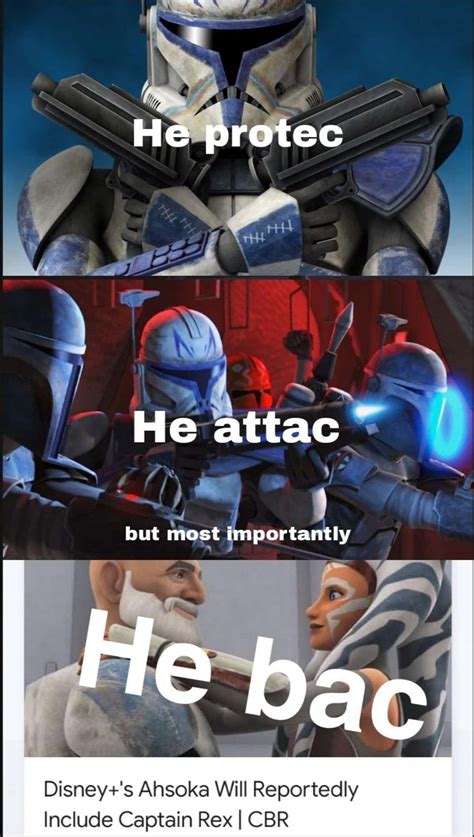 20 Captain Rex Memes That Prove Hes The Real Hero Of The Clone Wars