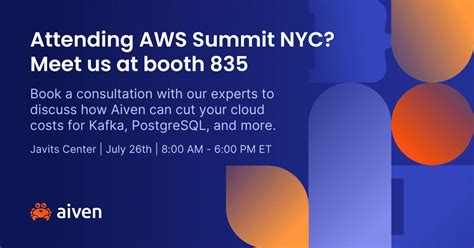 Aws Summit Nyc 2023 Aiven Jenn Junod