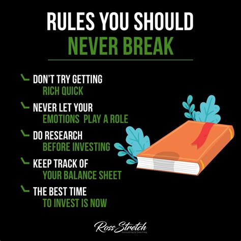 Investment Rules You Should Never Break Rules That Endure