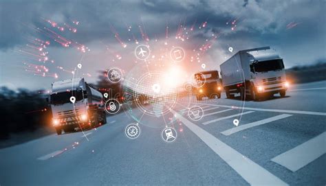 Logistics And Transportation Network Distribution Of Container Cargo Ui Smart Logistics