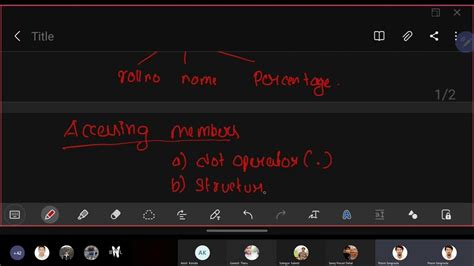 C Programming Structure Accessing Members Of Structure Array Of