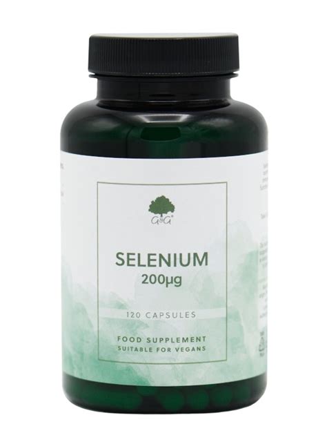 Selenium 200µg Supplement White Label