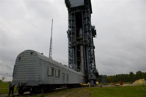Esa Rockot In The Launch Tower