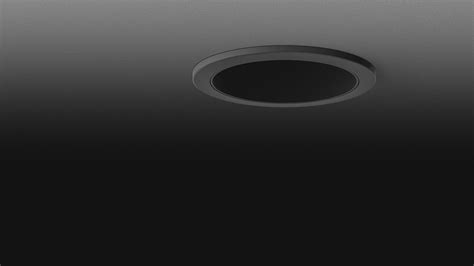 Recessed Ceiling Compact Downlights With Minimal Diffuse Light