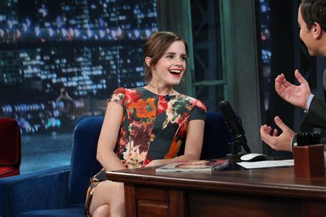 2012 Late Night With Jimmy Fallon Emma Watson Remmawatsonhot