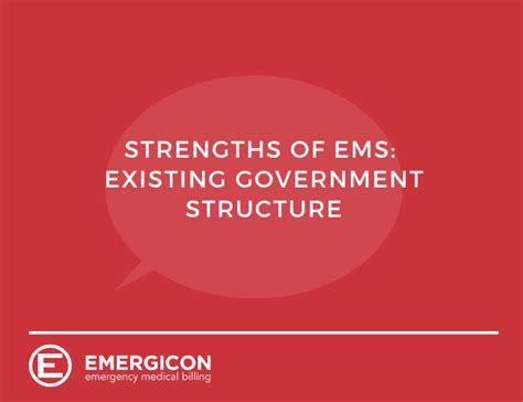 Strengths Of Ems Existing Government Structure