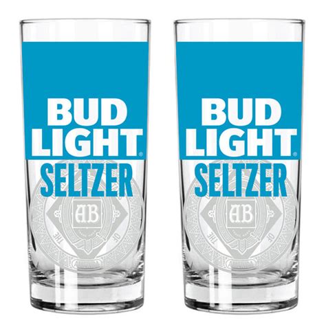 Bud Light Seltzer Draught 1575oz Glass The Beer Gear Store