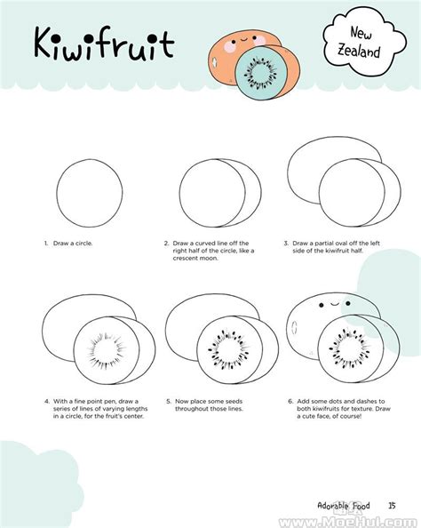 手帐简笔画教程 英文 卡哇伊涂鸦 绘制来自世界各地的超可爱物品 147p 萌绘