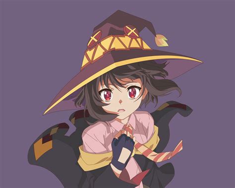 Megumin Hd Wallpaper Explosive Magic From Konosuba Anime Delight By Azumi