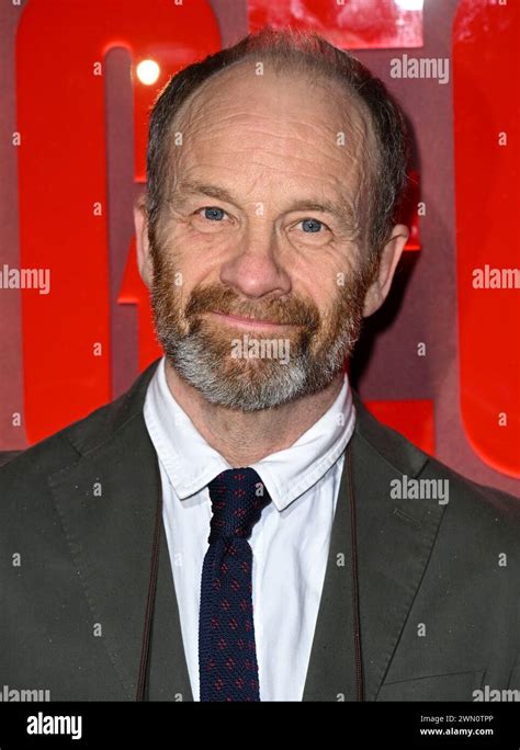 London Uk February 28th 2024 Adrian Rawlins Arriving At The Mary