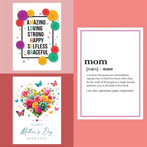 Mothers Day Printables Cards Free [2025]