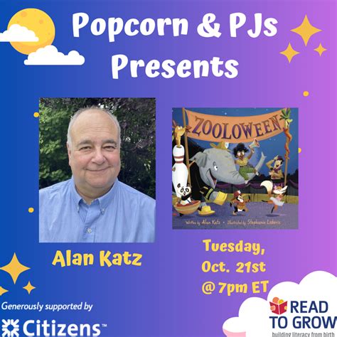 Popcorn And Pjs W Alan Katz Read To Grow