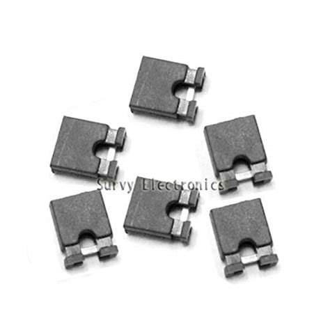 Wire And Cable Connectors 50pcs Mini Micro Jumper For 2 54 Mm Header Shunts Electronics