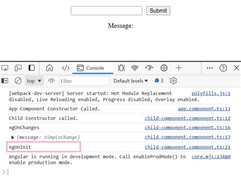Ngoninit Lifecycle Hook