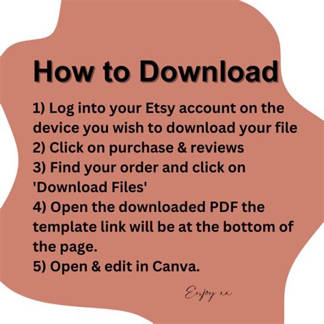 Neck Label Template Tagless Tag Canva Template Clothing Brand Etsy