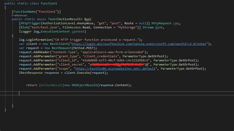 C How To Request An Azure Bearer Token Properly Or Why Does It Ask Me To Send A Scope