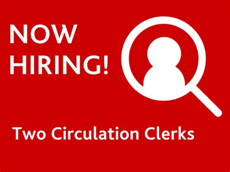 Join Our Team As A Circulation Clerk Brock University Library