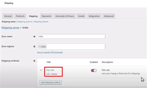 How To Edit Or Delete Shipping Zones In Woocommerce Digital Suncity