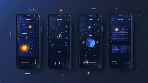 Premium Photo A Series Of Phones With The Name Of The Galaxy On The Bottom