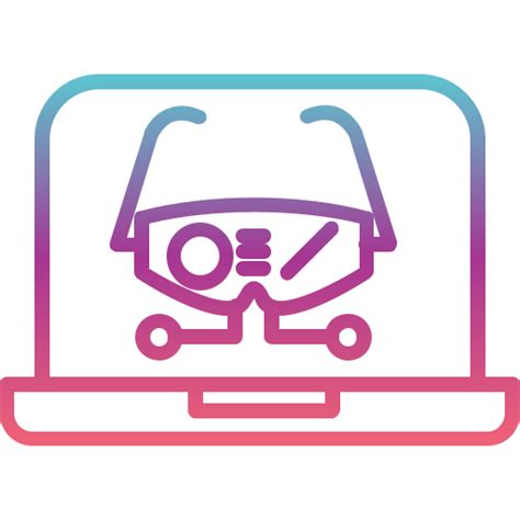 Glasses Generic Gradient Icon