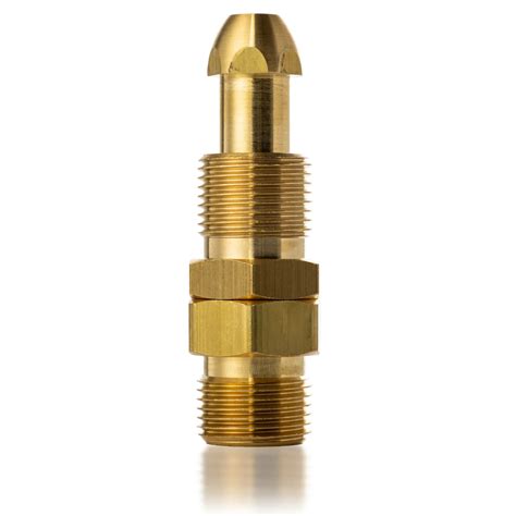 Bullnose Oxygen Tank Adapter